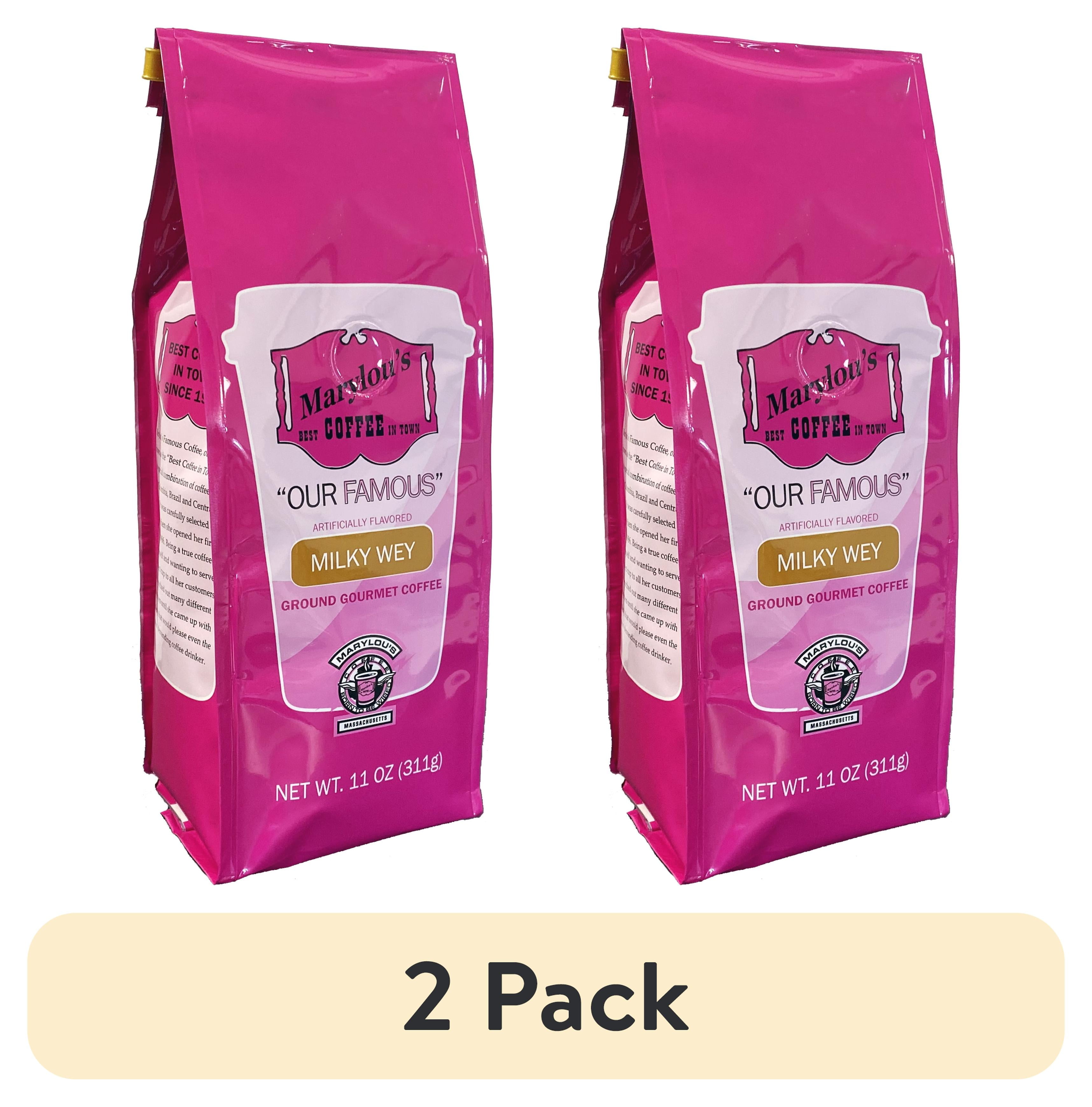 (2 pack) 6/11 oz Marylou's Milky Chocolate Caramel Blast Ground Coffee ...