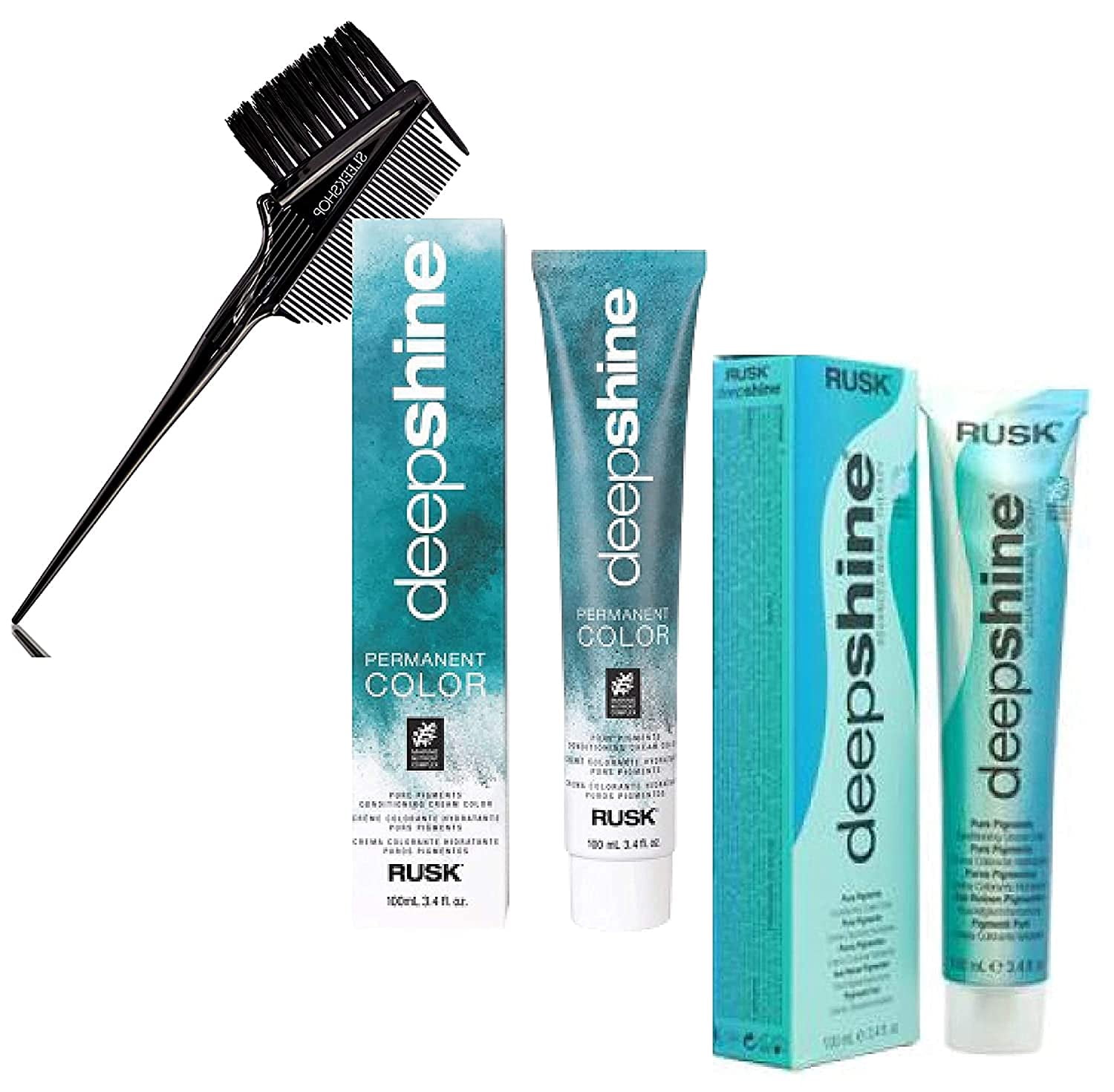 6.11AA - Intense Dark Ash Blonde , Rusk DEEPSHINE Permanent Cream ...
