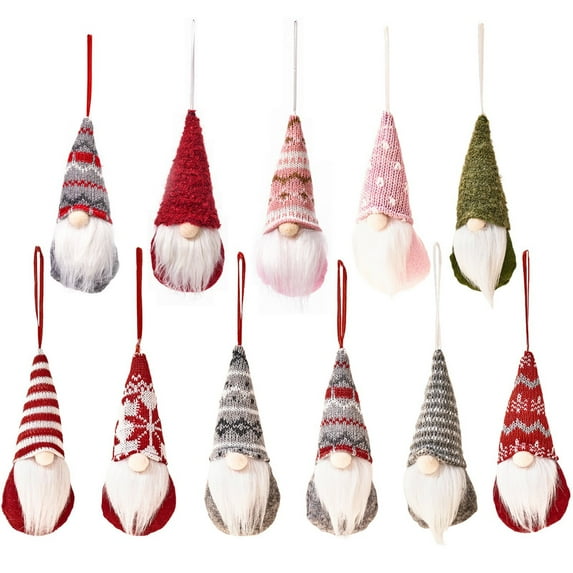 6/11pcs, Christmas Hanging Gnome Ornaments, Christmas Decorations 6 ...