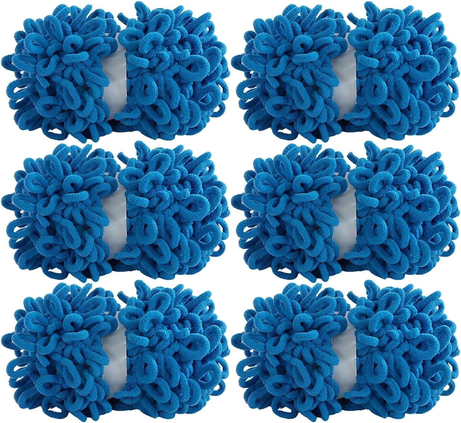 6/12/18/30 Skein Bulky Loop Yarn for Finger Knitting Soft,Off The Hook ...