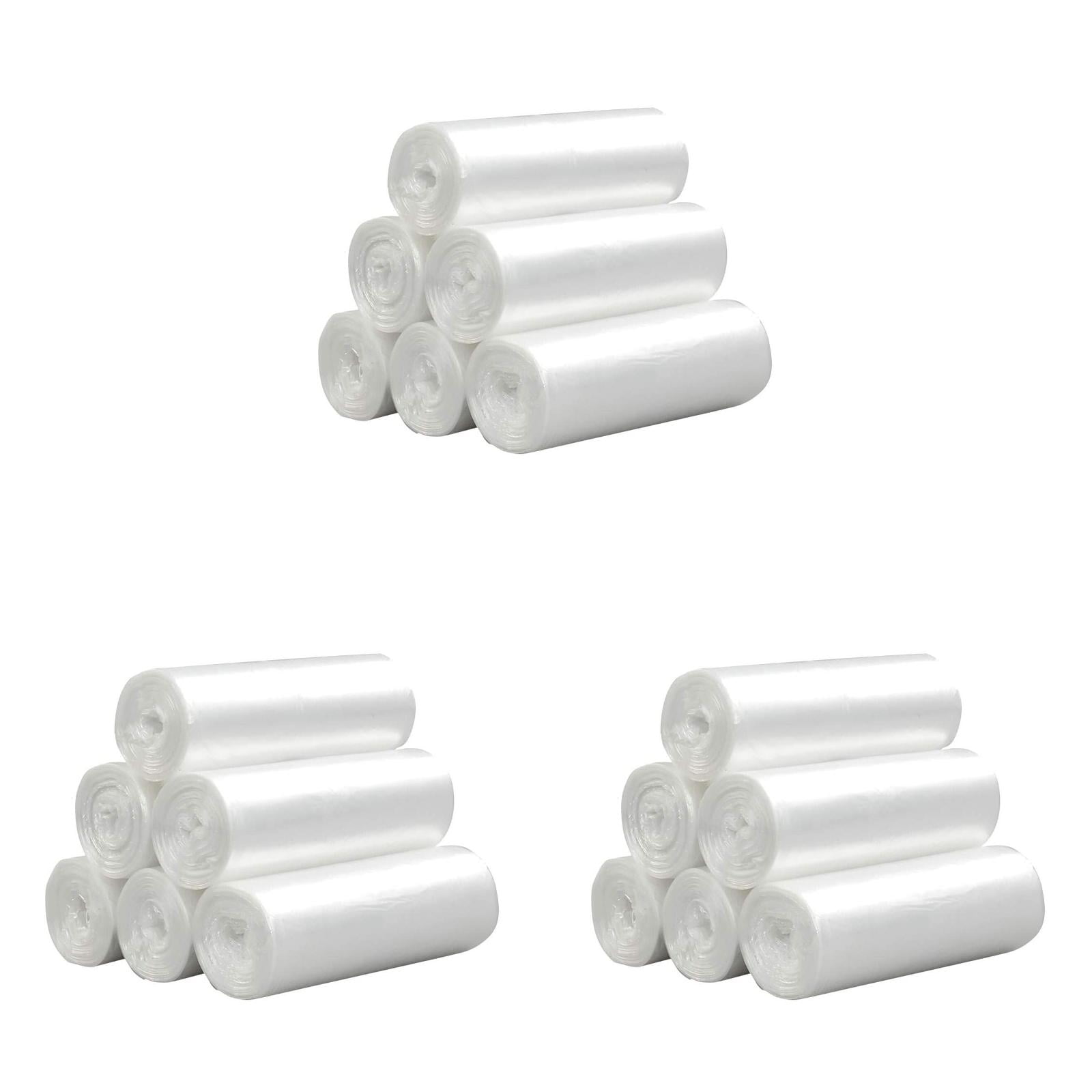 6/12/18Roll Garbage Bag,Clear Small Garbage Bags for Bathroom ...