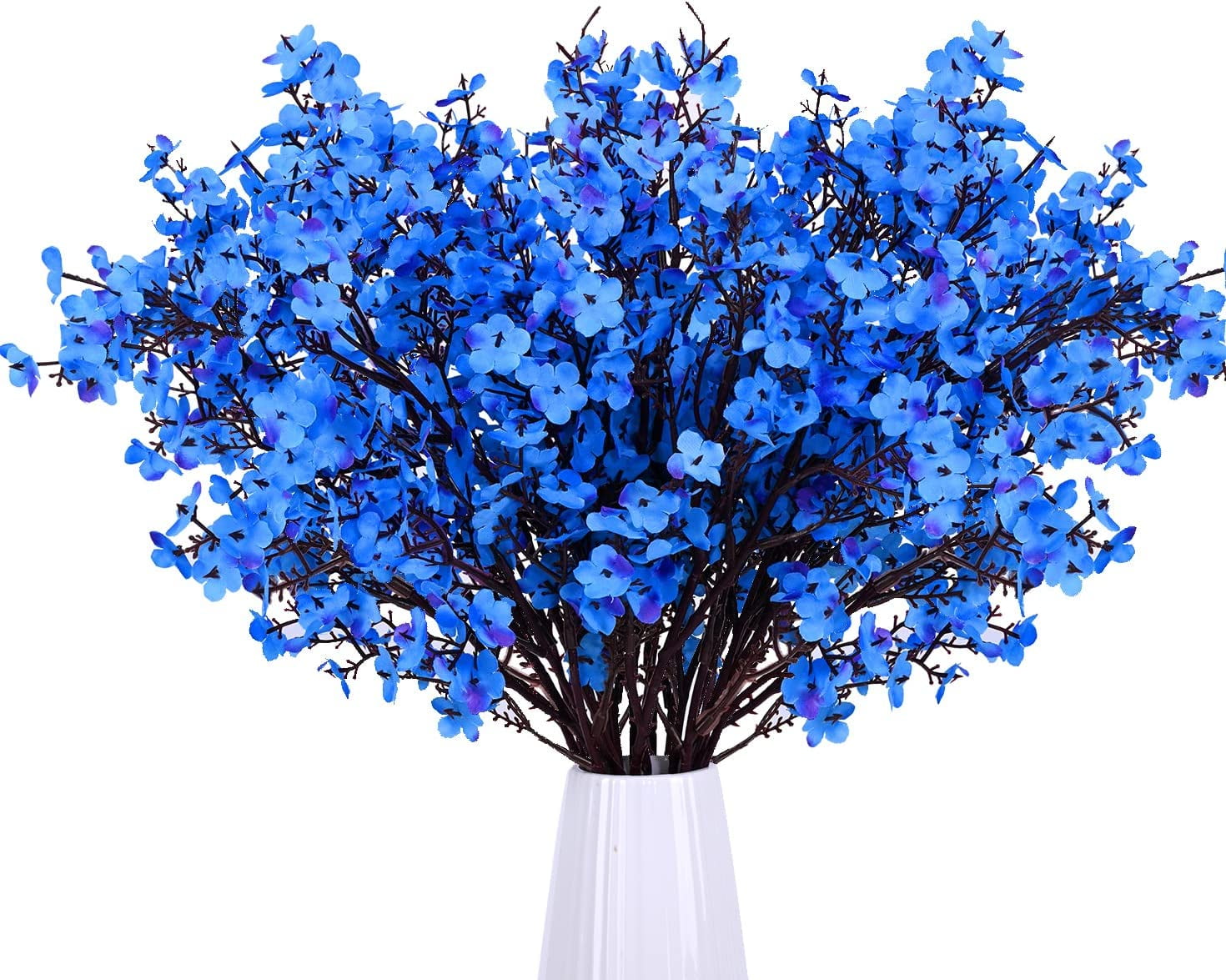 6/12 Artificial Flowers Gypsophila Babys Breath Fabric Cloth Fall Fake ...