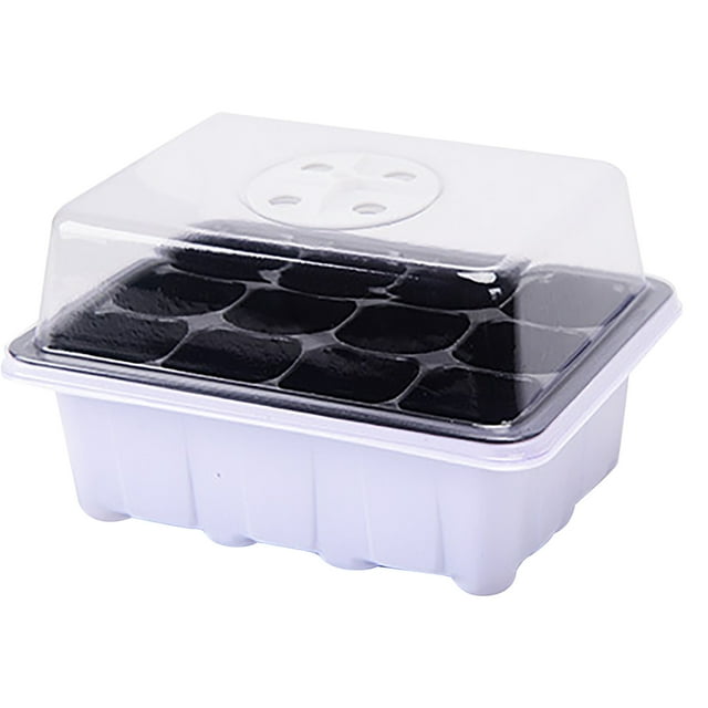 6/12 Cells Grow Box Seeding Box Holder Germination Tray Tray Plant ...
