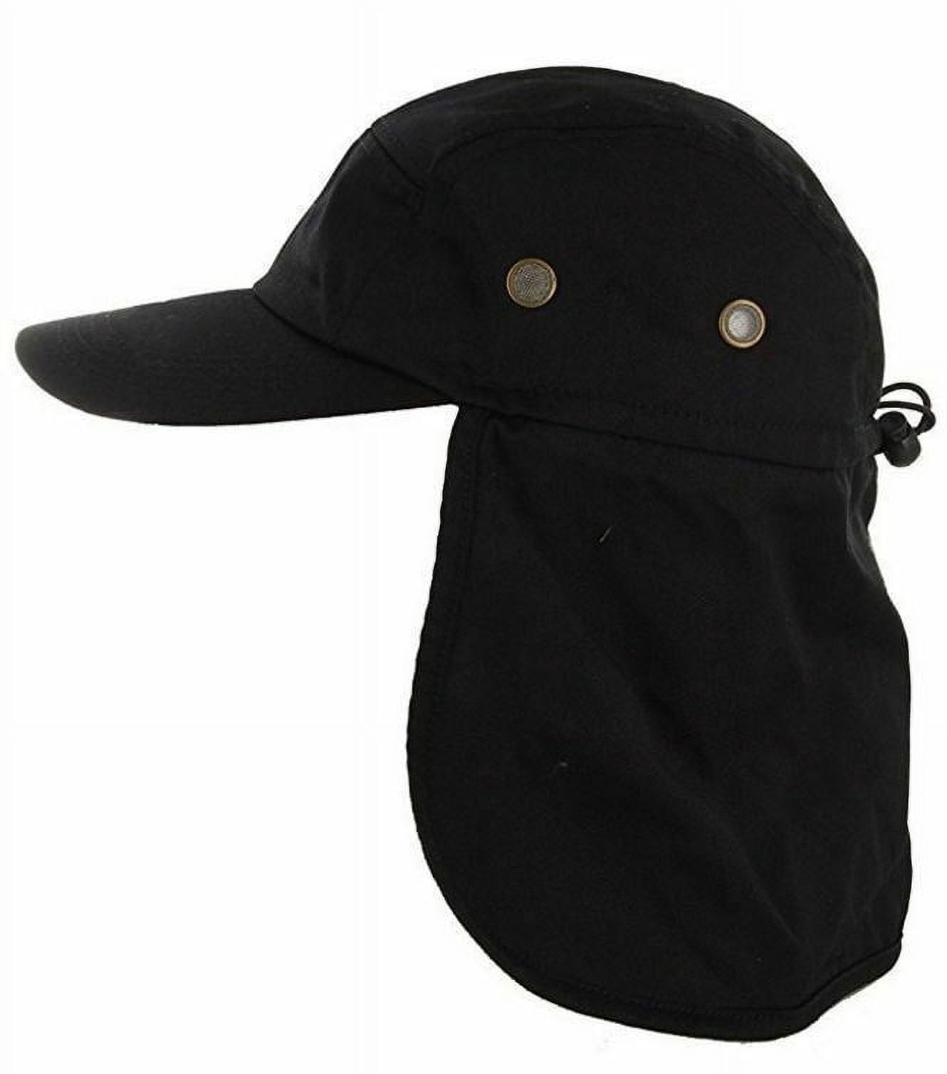 6-12 Lot Of Sun Neck Protector Hiking Army Military Snap Brim Cap With ...