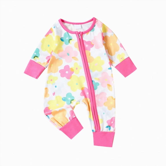 6-12 Months Newborn One-Piece Jumpsuit Baby Girls And Boys Bodysuits ...