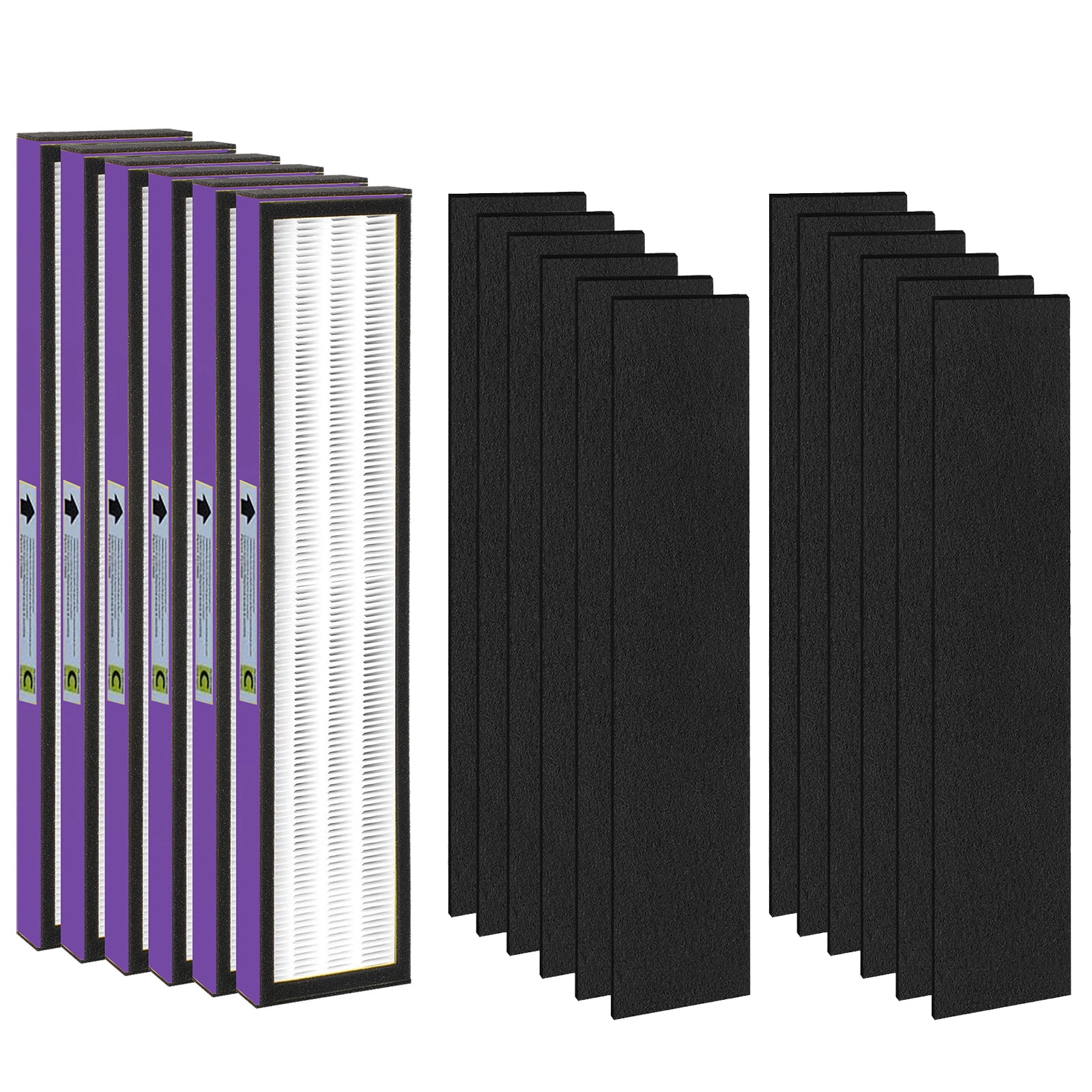6+12 Pack FLT5000 True HEPA Replacement Filter C ,LSGTT FLT5250PT ...