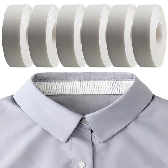 6/12 Rolls Disposable Collar Protector for Shirts, Shirt Collar ...