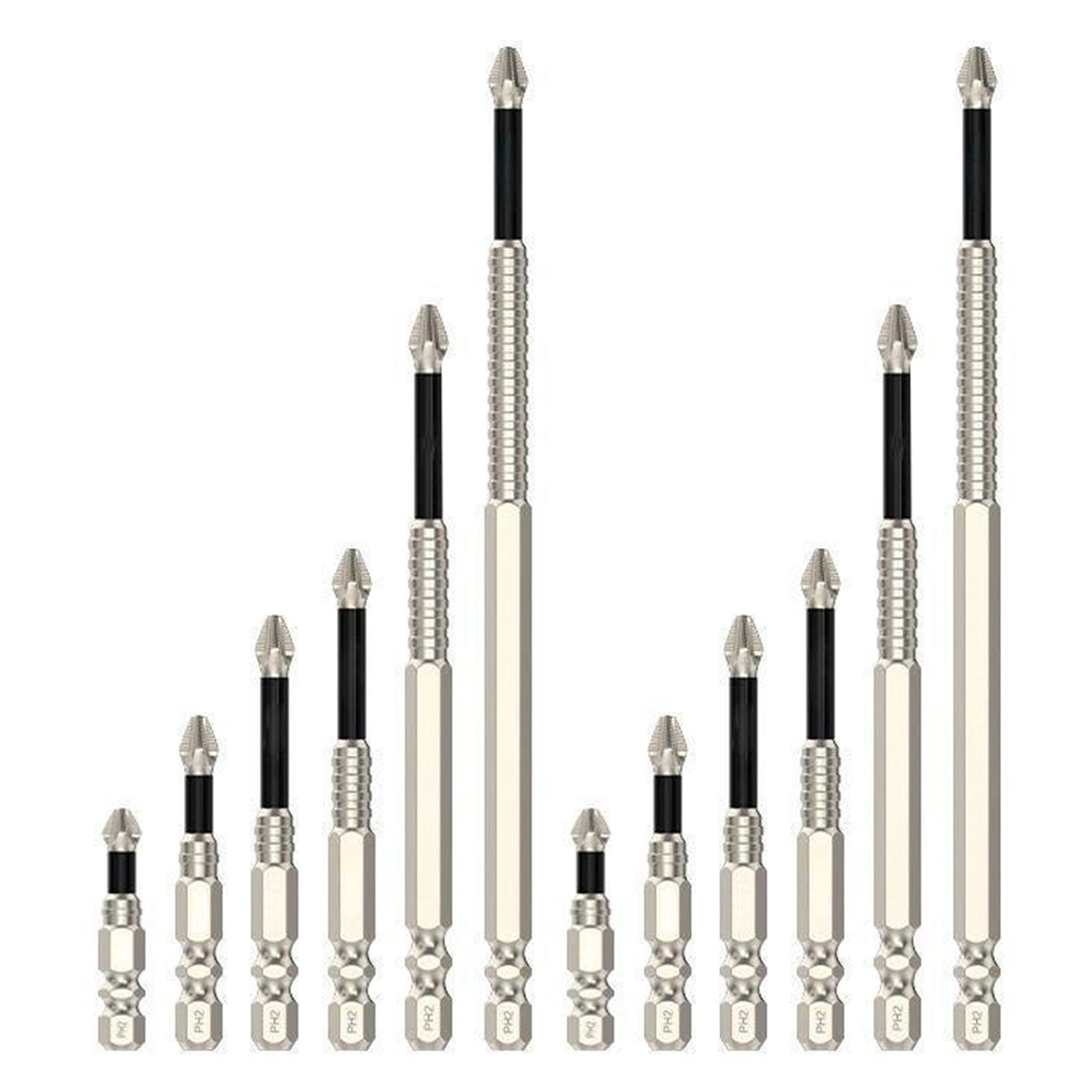 6/12 - pcs Ergonomic Handle Magnetic Screwdriver Set. Anti - slip ...