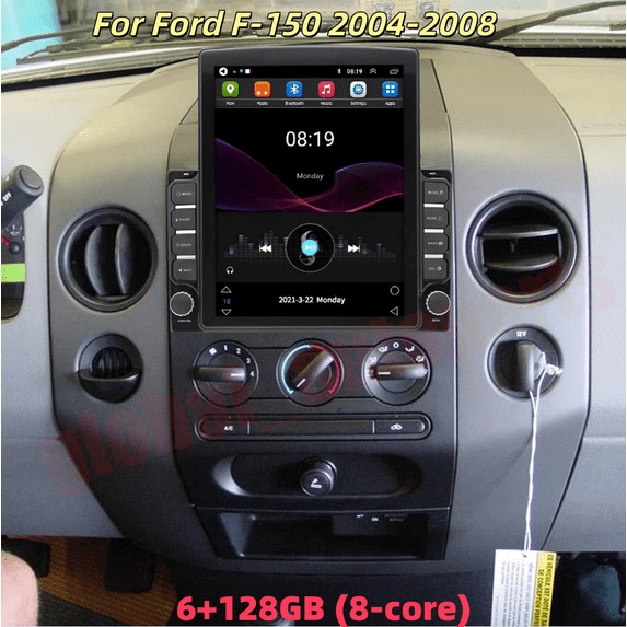 6+128GB (8-core) 9.7in Universal Double Din Car Stereo Radio for ford F ...