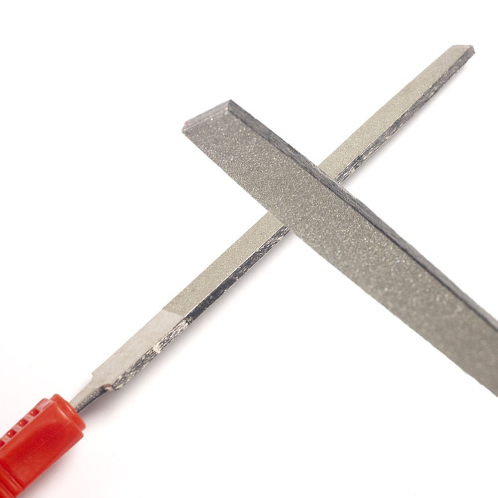 6-12Inch Diamond Needle Flat File 150 Grit Grinding Hand Files Working ...