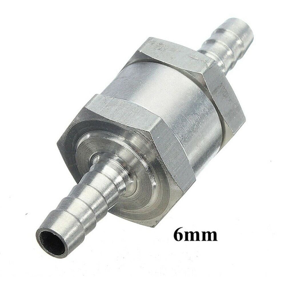 6-12MM Aluminum Check Valve for Car Automotive Fuel Gas Oil Diesel ...
