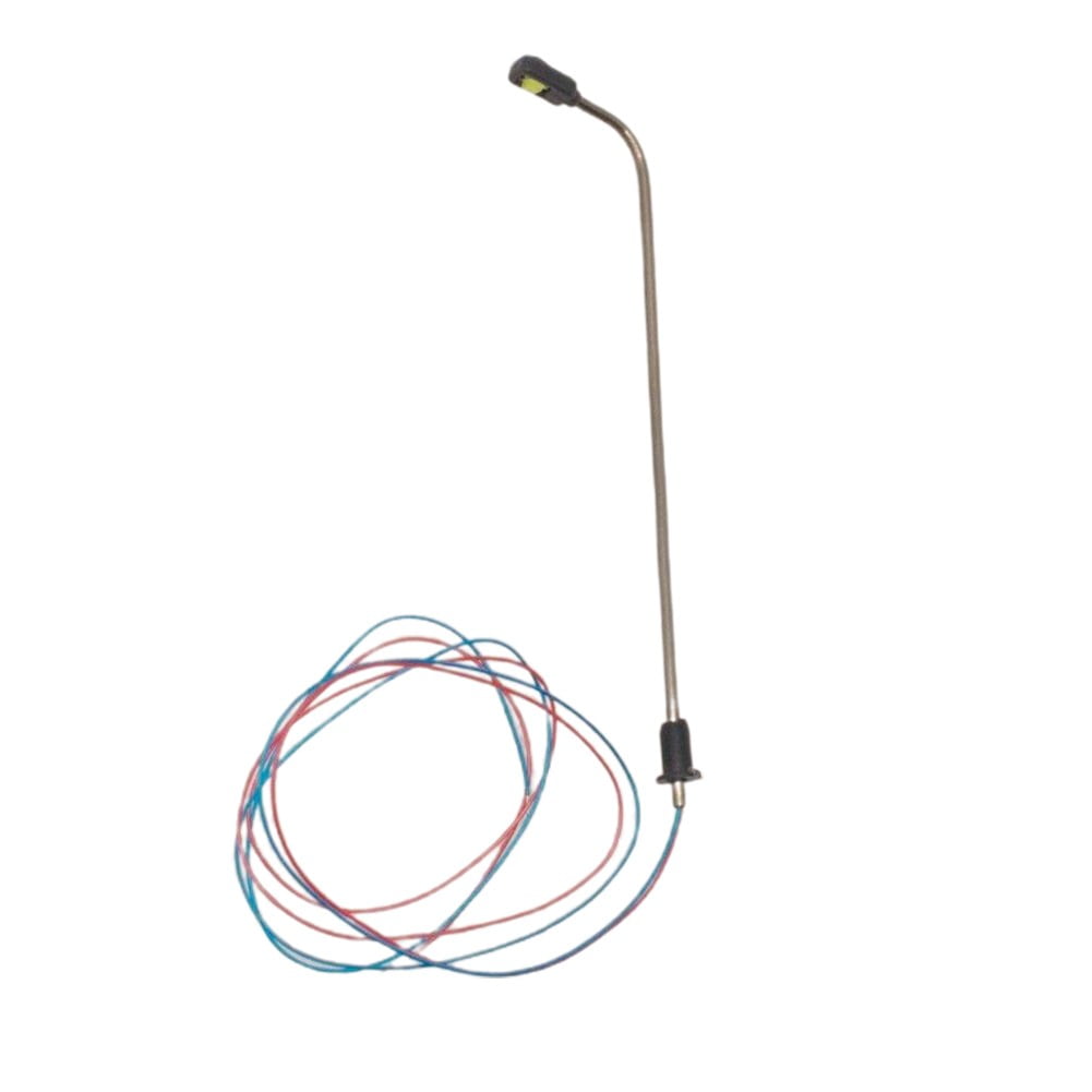 6/12Pcs 1:250 Scale Miniature Metal Street Lamp Model 3V~12V Led Lights ...