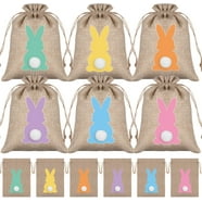 Tainini Clearance Sales ! Easter Bunny Gift Bags Rabbit Ear Velvet Bags ...