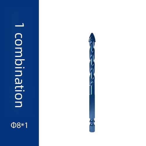 6-12mm Multifunctional Triangle Drill Bit Diamond Drill Set Ceramic ...