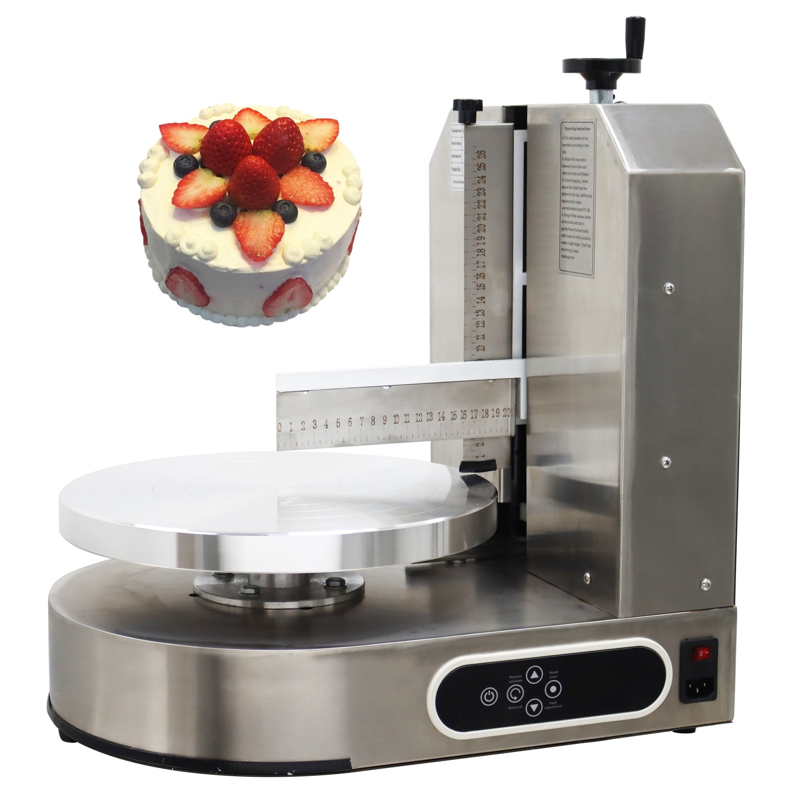 6-14 Inch Electric Cake Cream Spreading Coating Smearing Machine ...