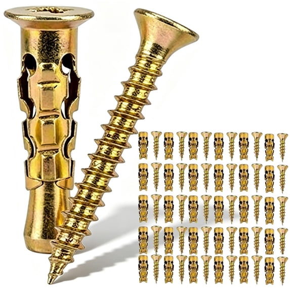 6×14mm Short Expansion Screw Set, 6 * 14mm Door Hinge Thread Repair ...