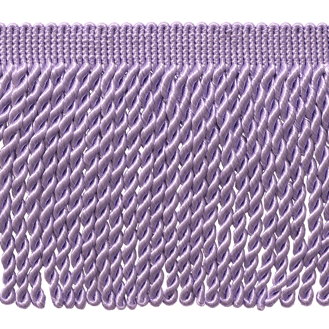 6" (15cm) Basic Solid Collection Traditional Satiny Bullion Fringe Trim ...