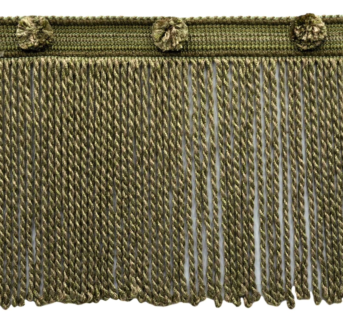 6" (15cm) Heirloom Collection Contemporary Header with Pompom Bullion ...