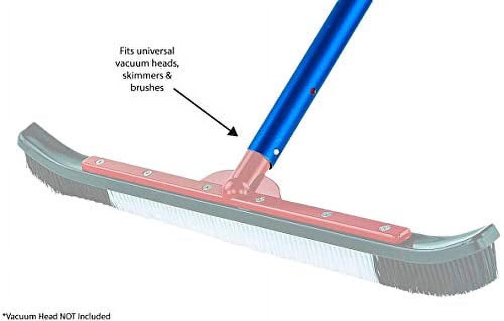 6-18 Foot Telescoping Pool Vacuum Pole | Aluminum Pole for Skimmers ...