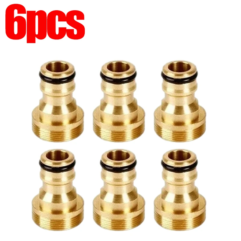 6/1Pcs Universal Kitchen Faucet Adapters Brass Tap Connector Mixer Hose ...