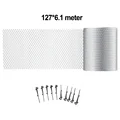 6.1m Mesh Aluminum Gutter Guard Covers Anti-Falling Net Screen ...