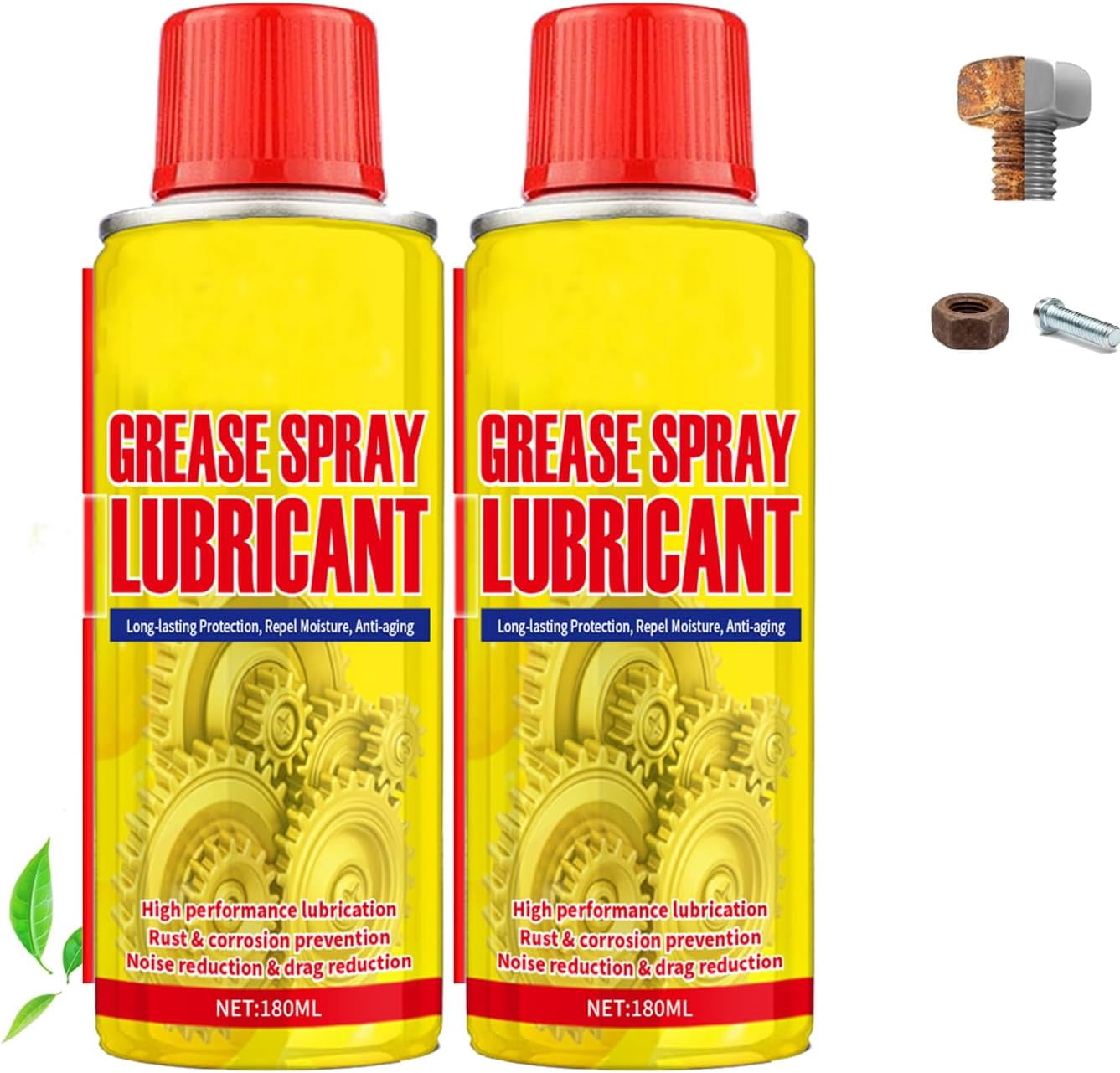 6.1oz Anti-Rust Lubricant Spray & Rust Remover for Metal, Multi-Purpose ...