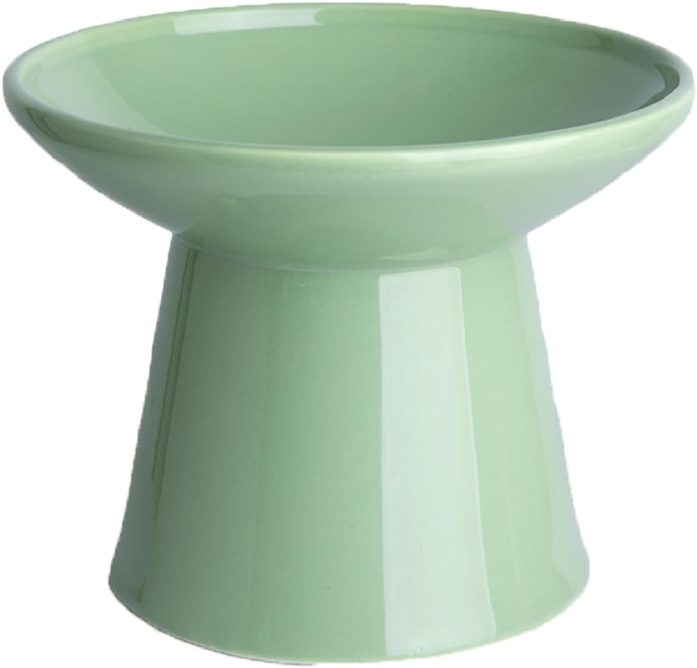 6.2 Inch Extra Wide Elevated Ceramic Bowls, and Water Bowl Set for ...