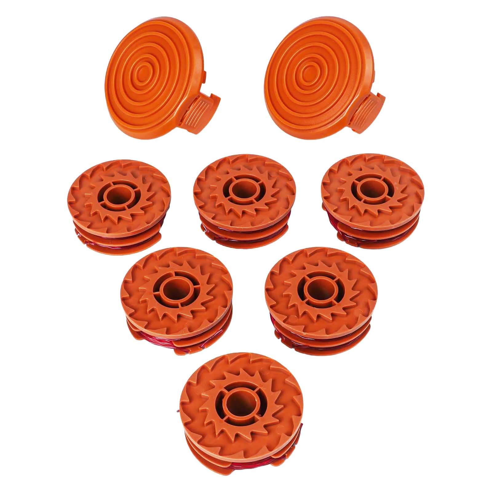 6+2 Pack Of 16Ft Replacement Spools For Wa0007 Wg116 Wg119 Trimmers ...
