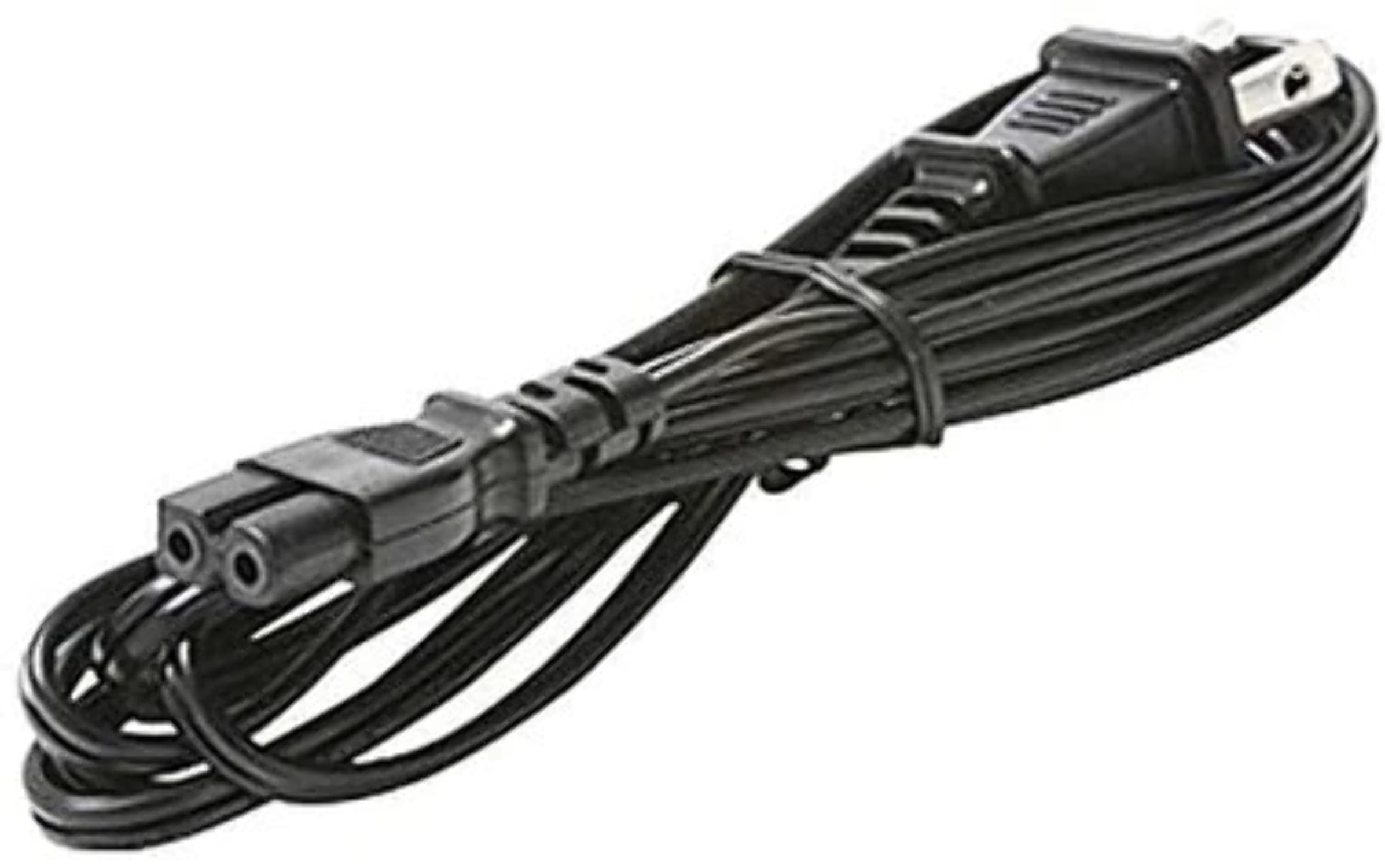 6 2-WIRE POLARIZED DUAL INSULATED AC POWER CORD UL - Walmart.com