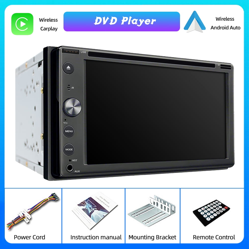 6.2 inch dual spindle dvd wireless connectivity car navigation wireless ...