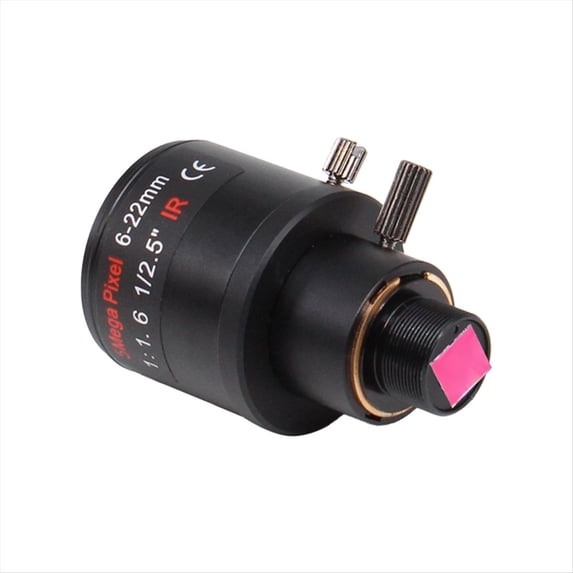 6-22mm 5MP M12 Mount Varifocal Lens F1.6 Manual Zoom Lens High ...
