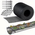 6 * 236" Gutter Guards Mesh with Clips for Plastic Gutters, Designed to ...