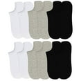 6-24 Pair No Show Ankle Socks for Men Women, Sport Athletic Low Cut ...