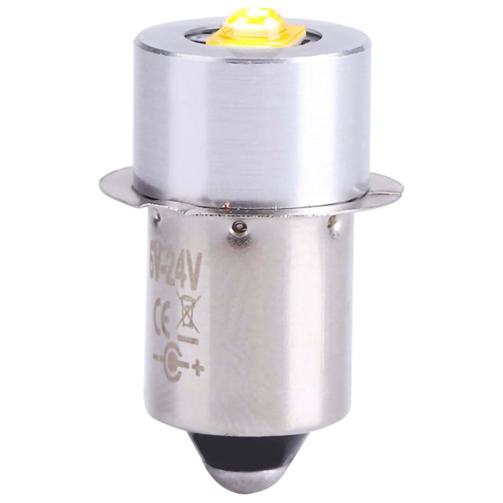 6?24V 3W P13.5S LED Flashlight Bulb Energy Saving Upgrade Bulb ...