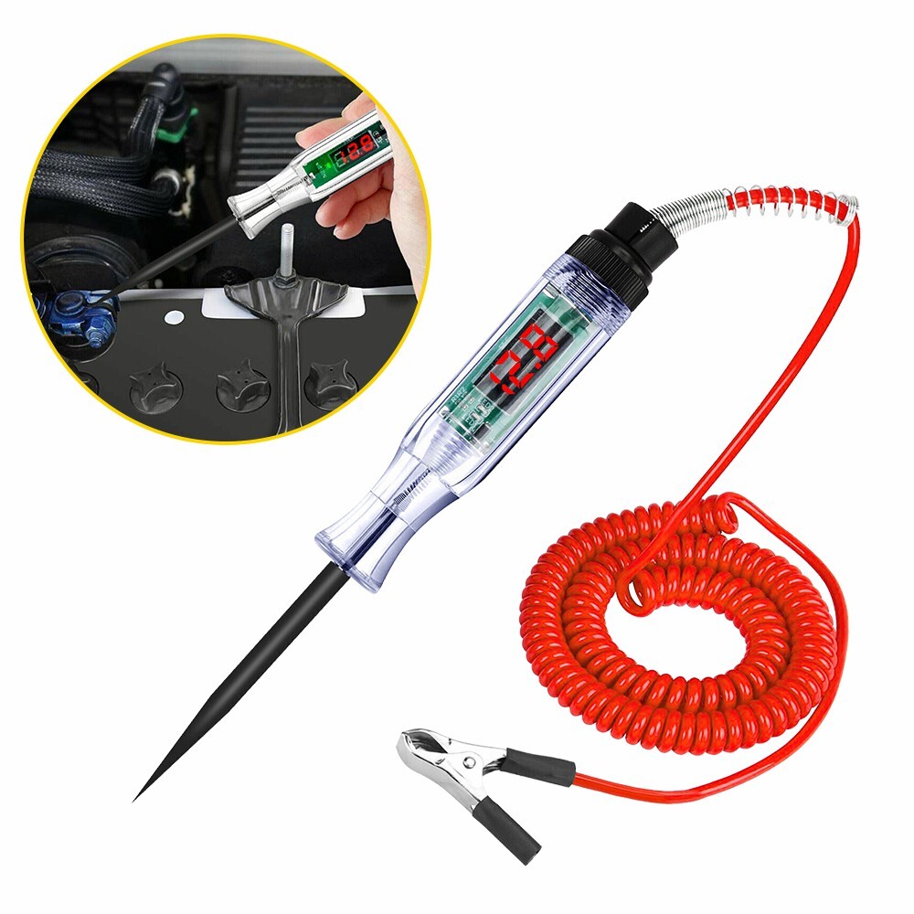 6-24V Digital Electric Circuit LCD Tester Test Light Car Truck ...