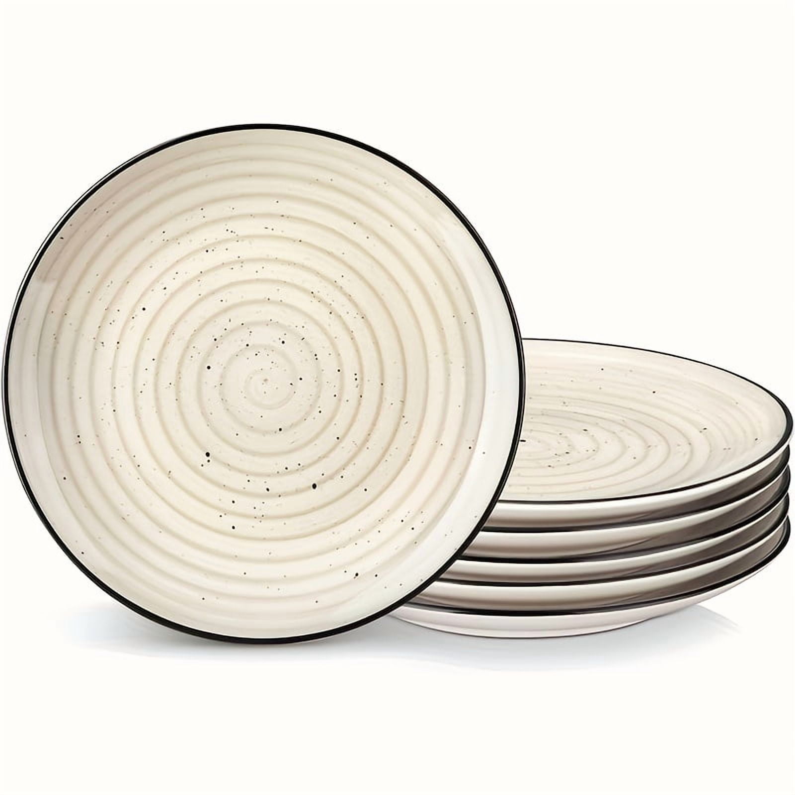 6/24pcs Dinnerware Set Service For 6, Stoneware Set, Bowls Set, Dishes ...