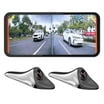 Rexing M1 PRO Dash cam 10" 2K Front and Rear Mirror - Walmart.com