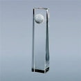 6.25" OPTIC GLASS GOLF BALL OBELISK. - Walmart.com