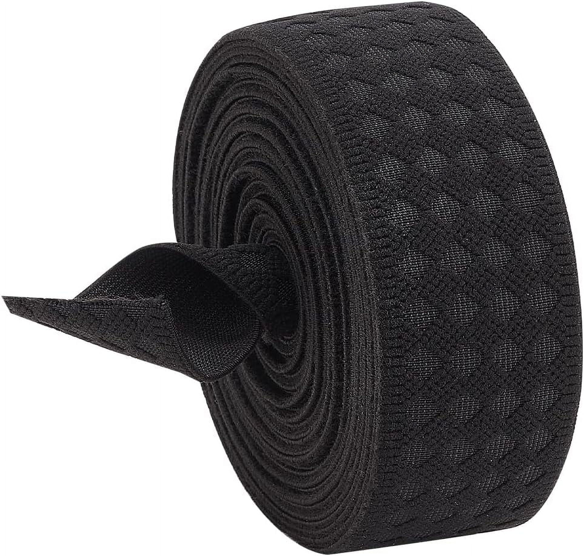 6.25 Yard Nylon Flat Elastic Rubber Band 1.57inch Black Rhombus Print ...