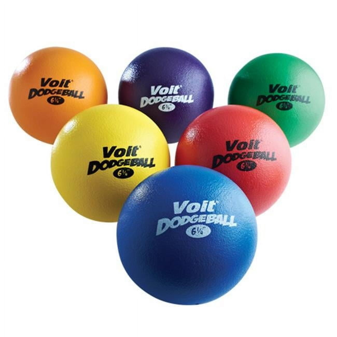 6.25 in. Tuff Dodgeball - Prism Pack - Walmart.com