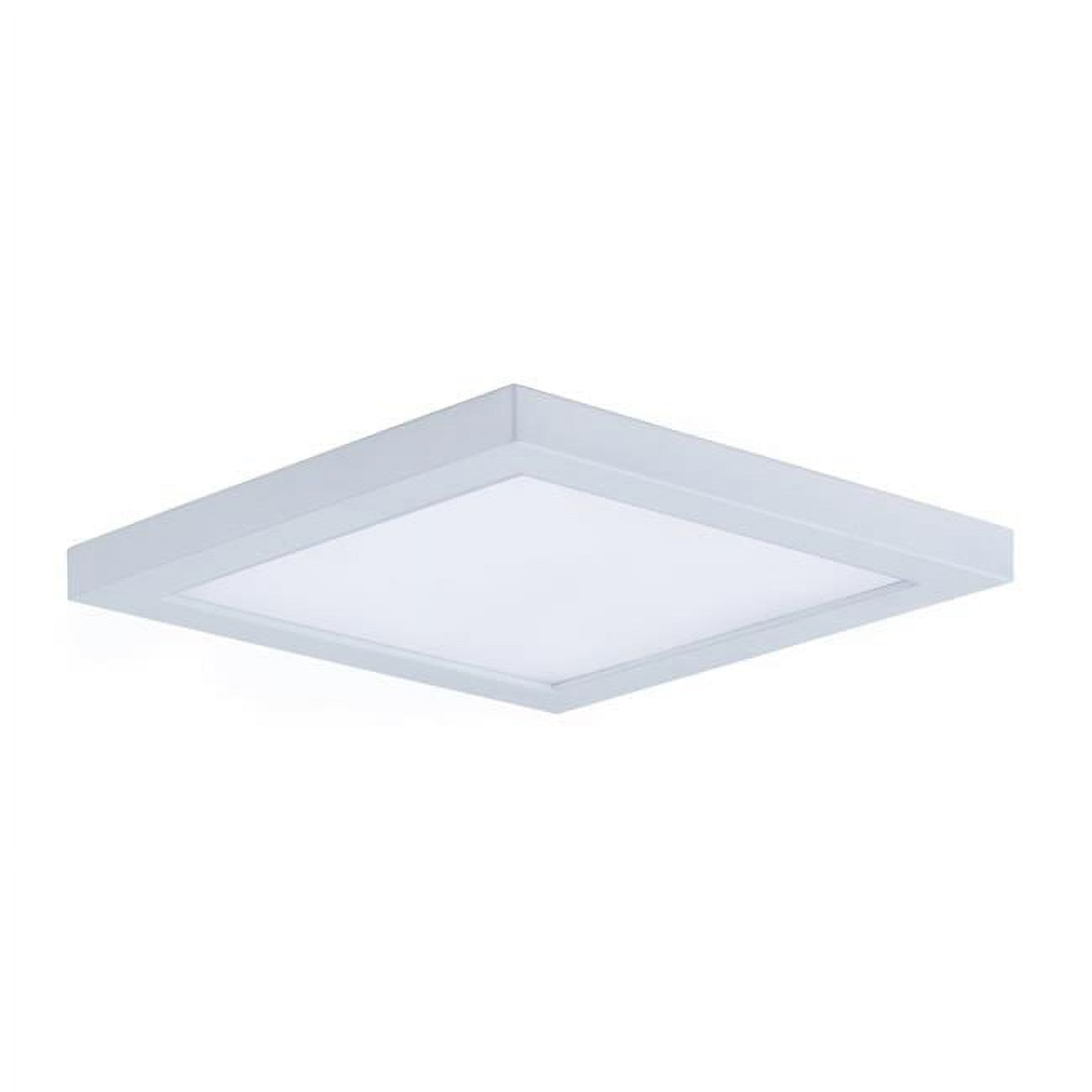 6.25 in. Wafer LED Square Wall Flush Mount, White - Walmart.com