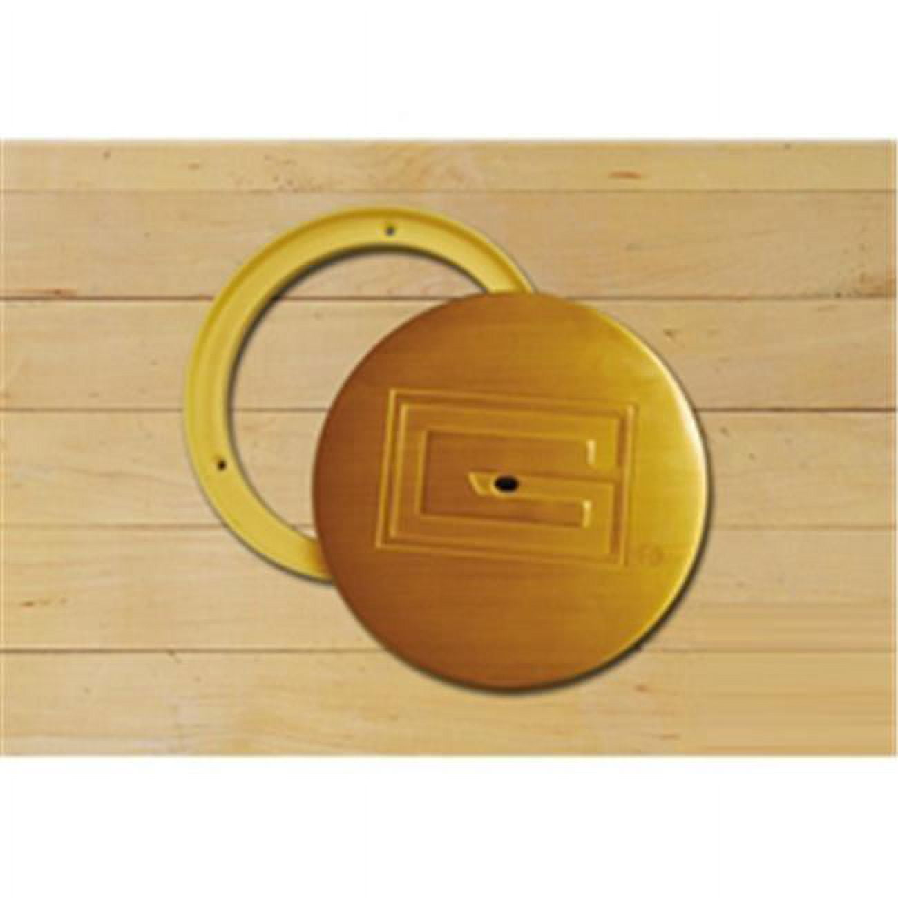 6.25 in. x 5 in. Swivel Cover Plate - Brass - Walmart.com
