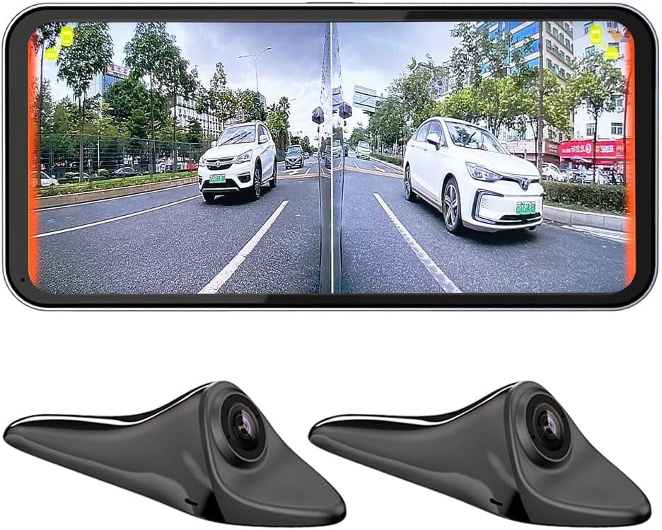 6.25inch Car Side View System, Blind Spot Cameras, Driving Recorder ...