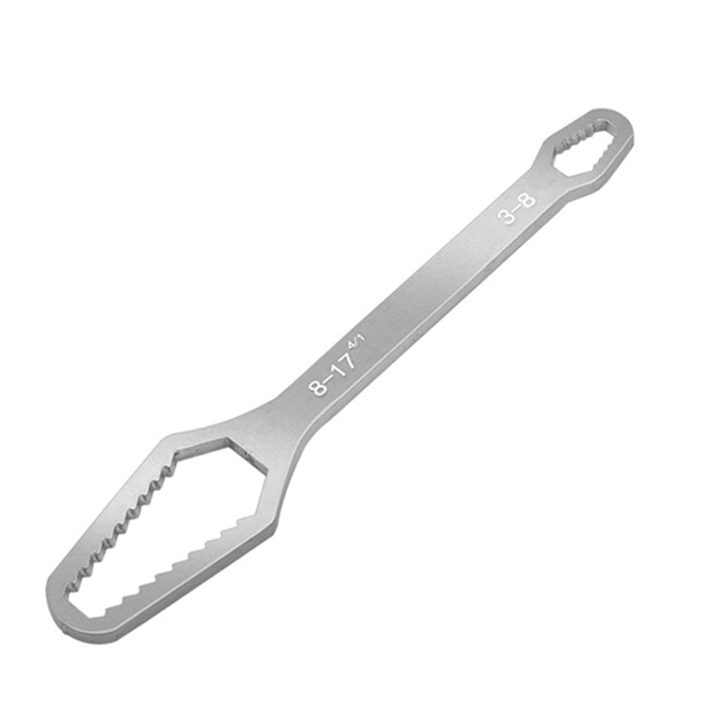 6-25mm/3-17mm Wrench Double-ended Self-tightening Adjustable Wrench ...
