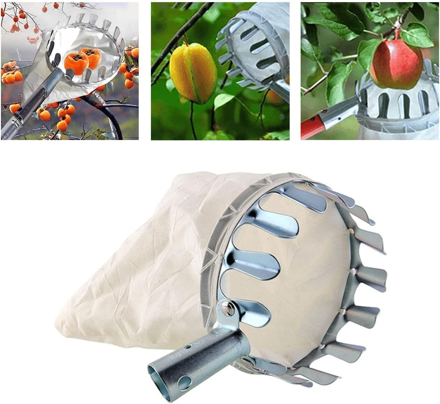 6.29 inch Fruit Picker Head Basket or Fruit Picking Tools, Fruit Picker ...