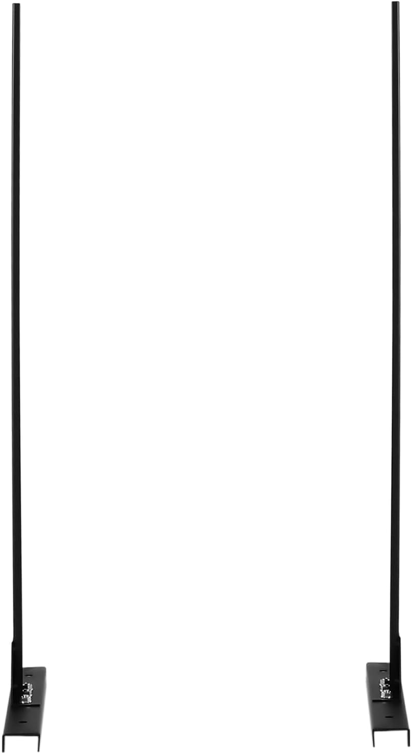 6.2ft Outdoor Privacy Fence Screen Frame, Poly-Coating Steel Decorative ...