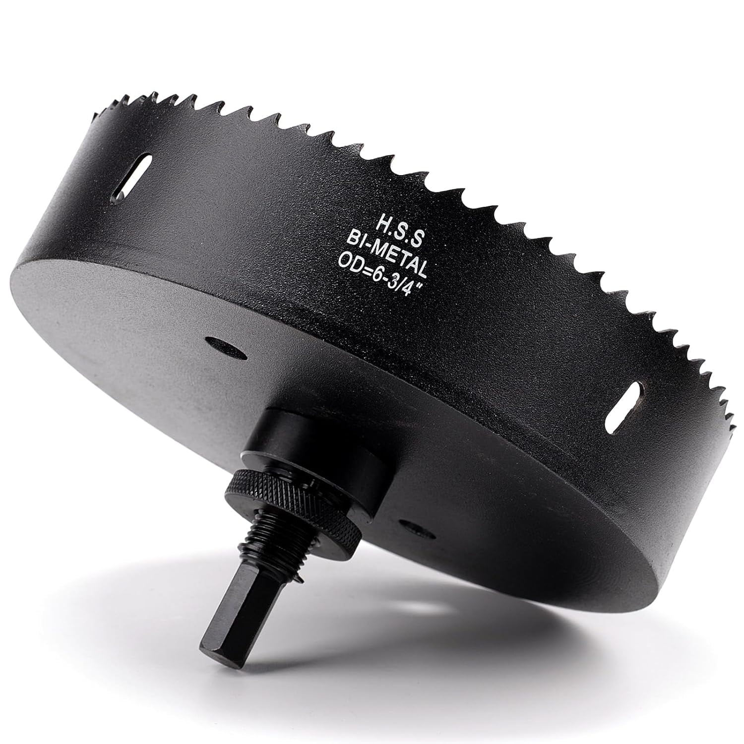 6 3/4 inch Hole Saw for Metal and Plywood, Bi-Metal Circular Wood Drill ...