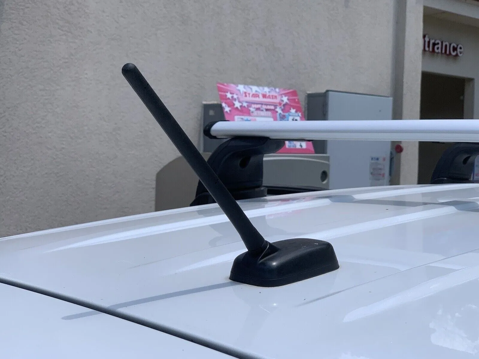 6 3/4" inch Short Black Antenna Mast Radio AM/FM for MITSUBISHI ...
