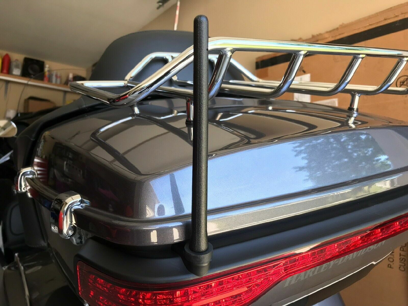 6 3/4" inch Short Black Whip AM/FM/XM/CB Antenna Mast Power Rod for ...