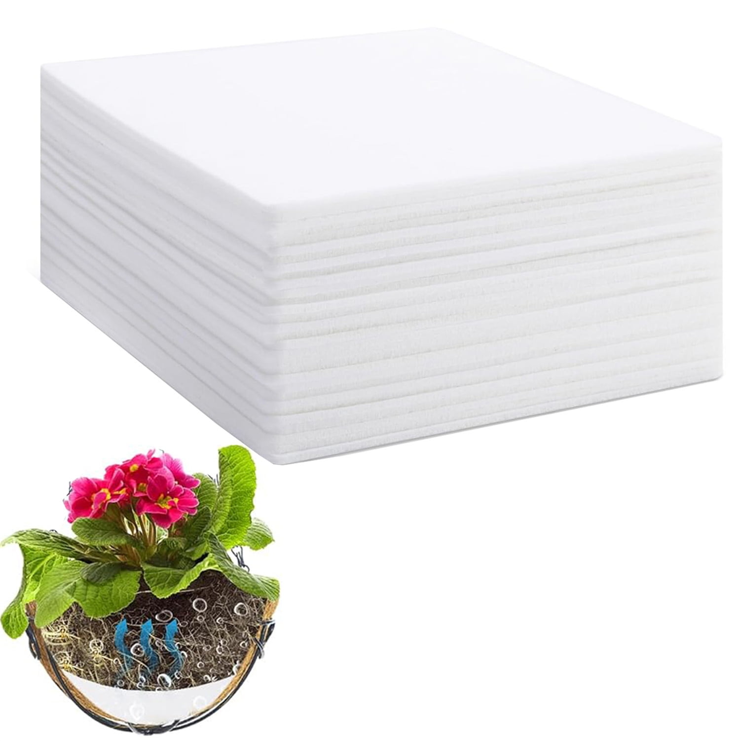 6.3*6.3 inch Plant Watering Mat,Bexikou 10 Pcs Automatic Plant Watering ...